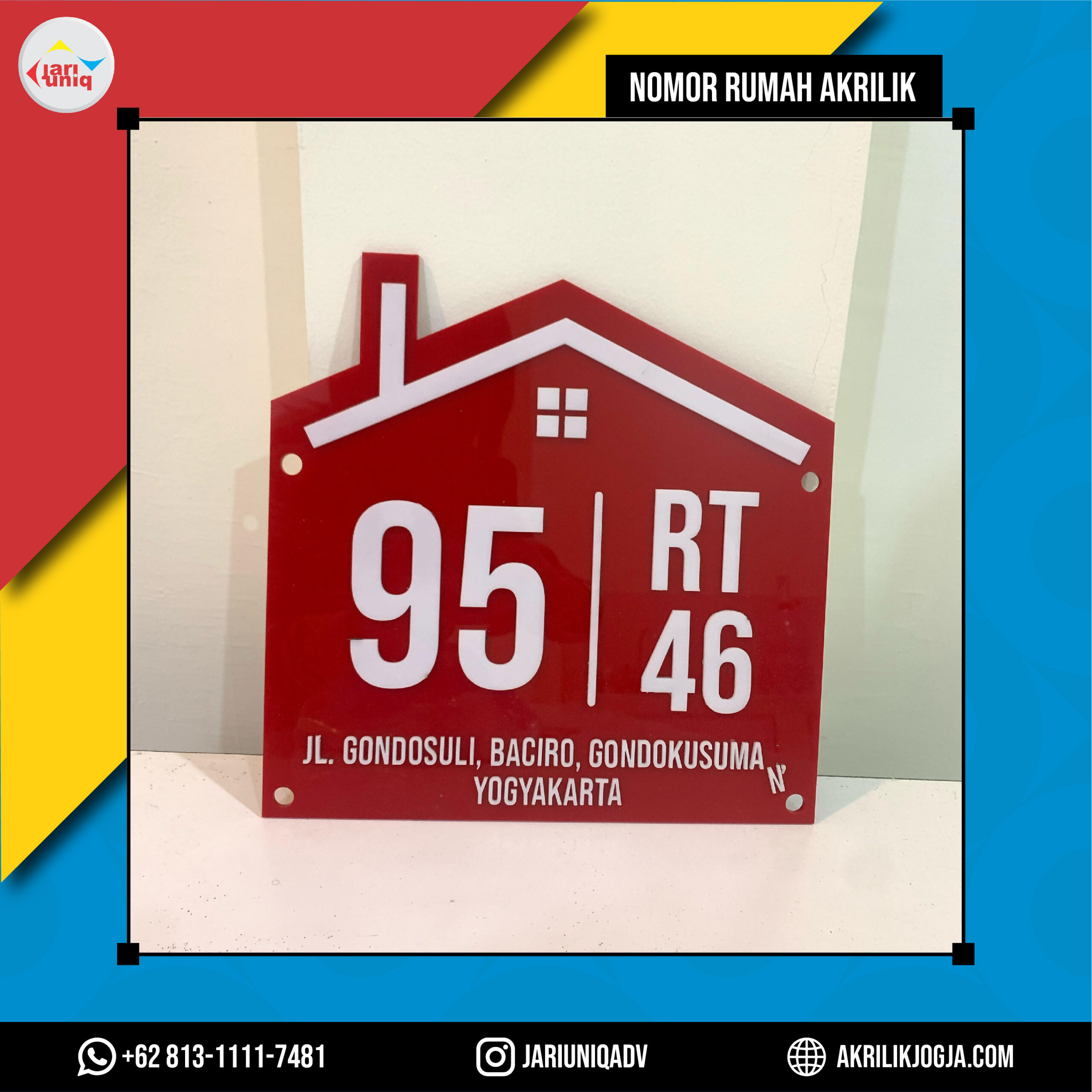 Jasa Akrilik Custom di Jogja - SPESIALIS CUSTOM AKRILIK