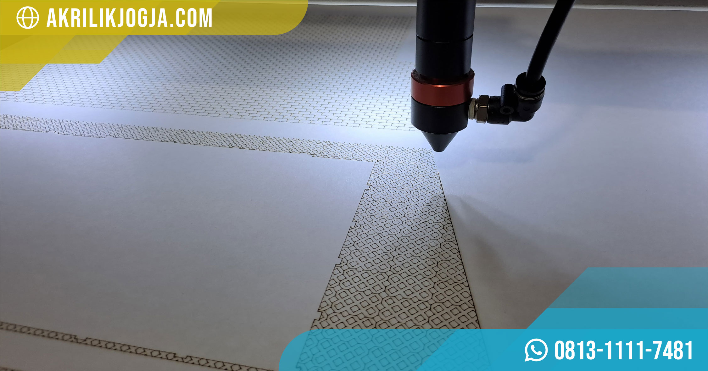 Jasa Laser dan Maket 3D Jogja - SPESIALIS CUSTOM AKRILIK