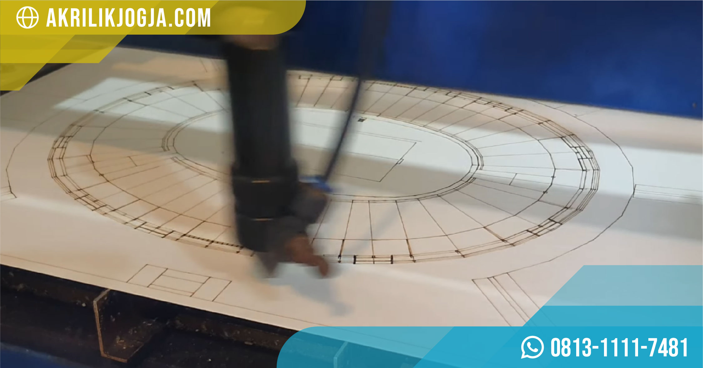 Laser Maket Mahasiswa Jogja - SPESIALIS CUSTOM AKRILIK